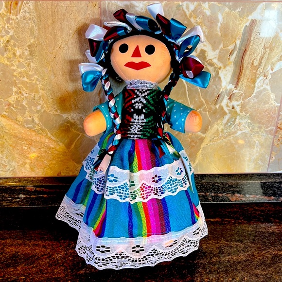 Toys | Authentic Handmade Mexican Rag Doll Brand New | Poshmark